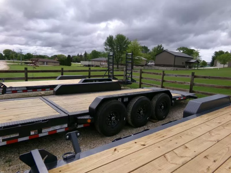 2026 Iron Bull 83 x 24 (16+8) TLB Tilt Trailer, Triple 7,000 lb. Axles ...