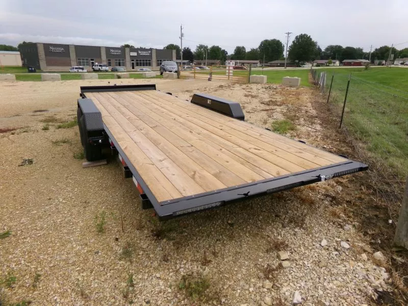 2026 H and H Trailer 82 x 22 Manual Tilt Speed Loader Car Hauler with ...