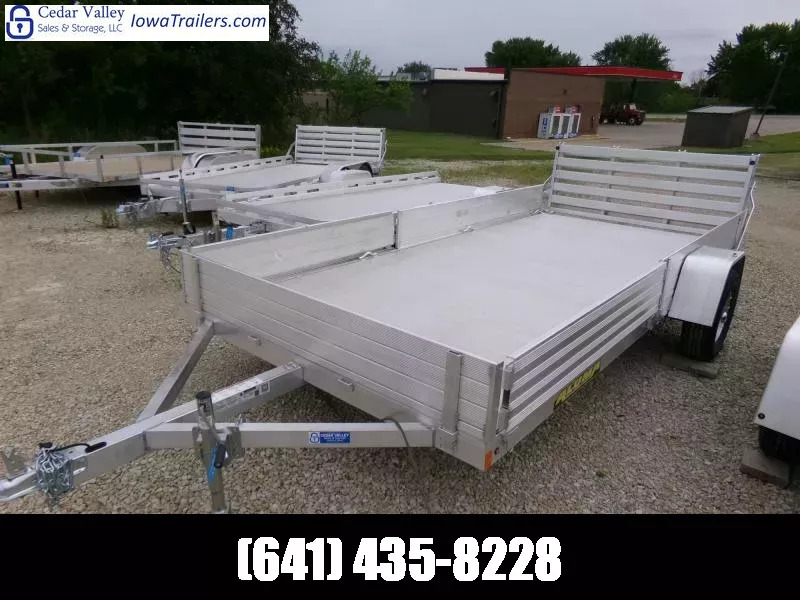 2025 Aluma 81 x 14 Aluminum Trailer-3k-Front Side Ramps (8114S-R-BT-SR ...