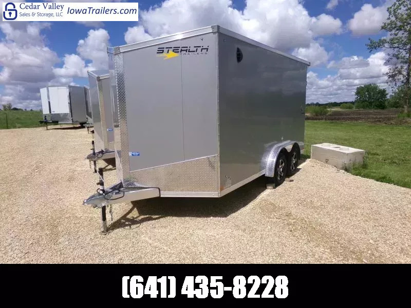 2025 Stealth Trailers 7.5'W X 14'L x 7'H All Aluminum Cargo Trailer 7K ...