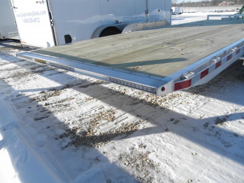 2022 H and H Trailer 82x20 Aluminum Electric Tilt Speed Loader Car ...