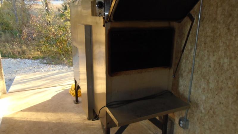 2022 Legend 8X17 Aluminum Cargo with Custom Rotisserie Smoker in Nashua ...
