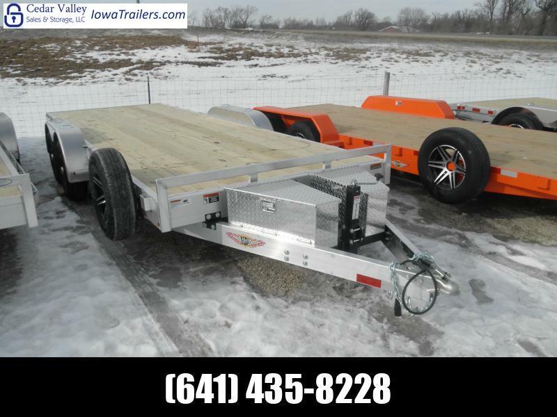 2022 H and H Trailer 82x20 Aluminum Electric Tilt Speed Loader Car ...