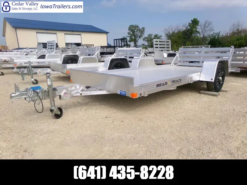2026 Bear Track 65 x 144S Aluminum Utility Trailer, Bi-Fold Tailgate ...