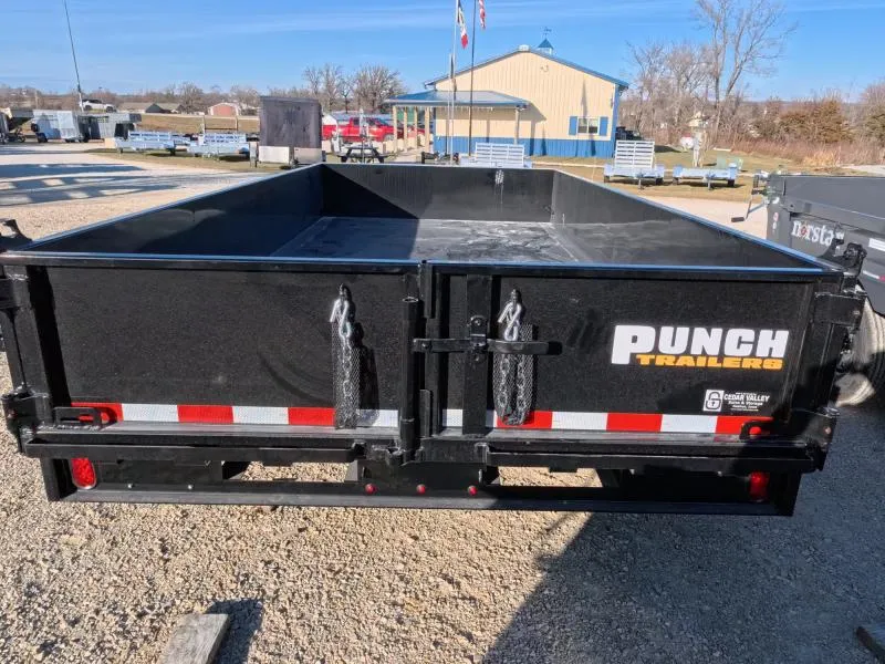 2026 Punch Trailers 83 x 14 Scissor Dump with 14K GVWR Dump Trailer in ...