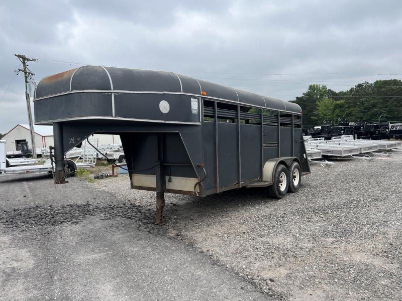 1997 Supreme Trailers 16' GN Stock Trailer Stock / Stock Combo Trailer ...