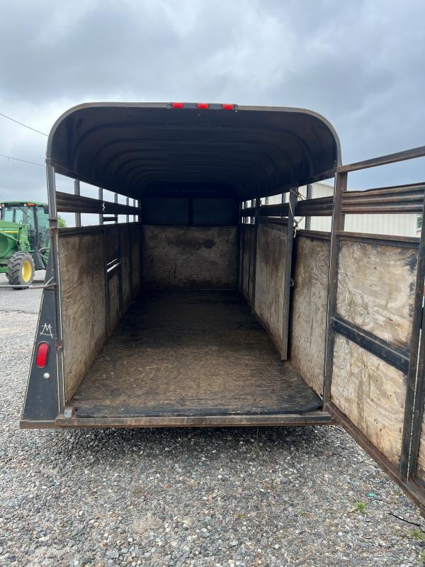 1997 Supreme Trailers 16' GN Stock Trailer Stock / Stock Combo Trailer ...