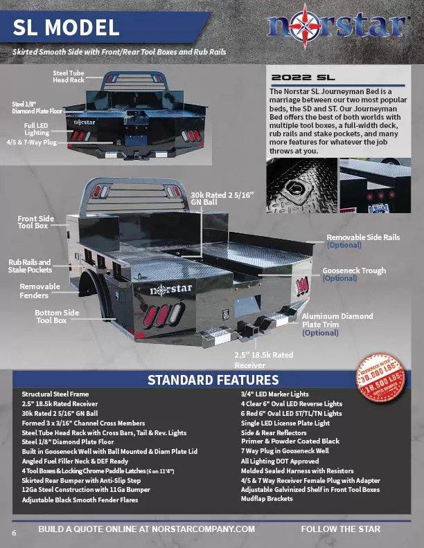 2023 Norstar SL Bed Other Truck Bed 56" CTA in Beaumont, CA | Trailer ...