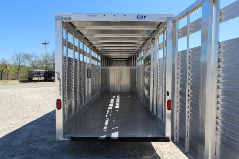 2023 Eby Trailers MAVERICK LS 6'11 X 20 Stock / Stock Combo Trailer in ...