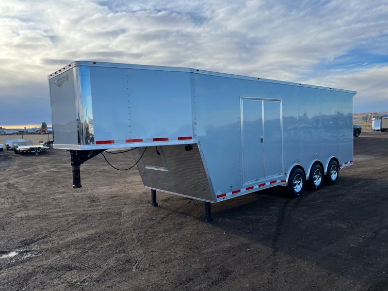 2023 VINTAGE TRAILERS 8.5X30 24K GOOSENECK CARGO / ENCLOSED TRAILER in ...