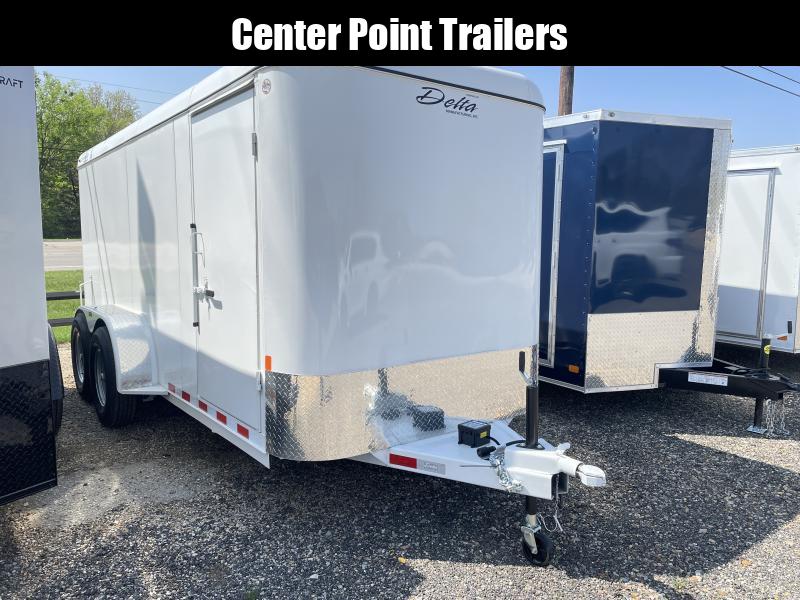 2025 Delta Trailers 6' X 16' GVWR 10K ALL STEEL Cargo / Enclosed ...