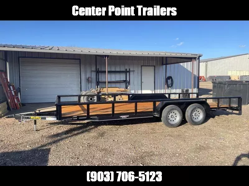 2025 Hefty Trailers 83" X 20' GVWR 7K Utility Trailer in Reno, TX | Trailer Trader