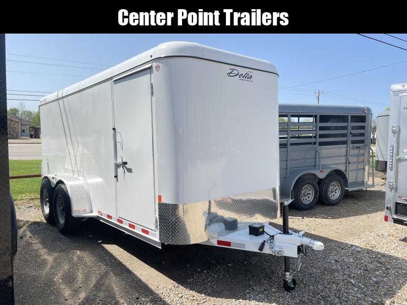2025 Delta Trailers 6' X 16' GVWR 10K ALL STEEL Cargo / Enclosed ...