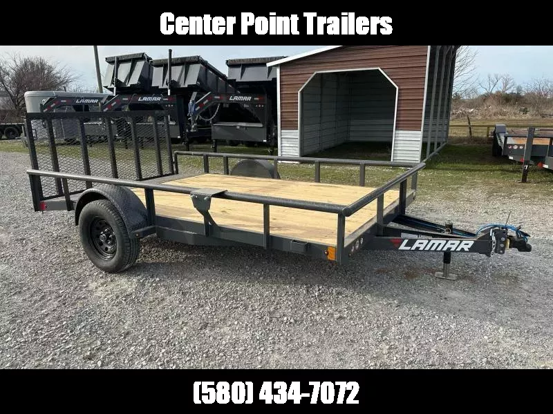 2025 Lamar Trailers 83" X 12' GVWR 7K COMMERCIAL Utility Trailer in ...