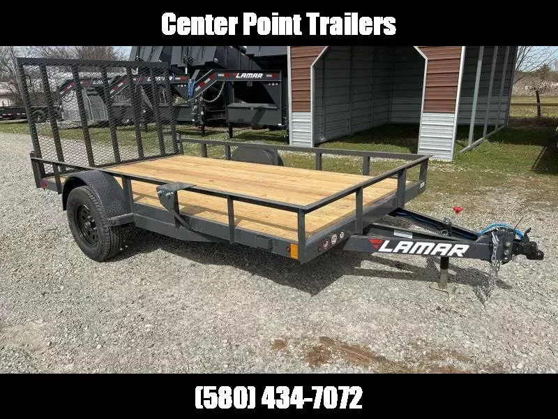 2025 Lamar Trailers 77" X 12' GVWR 3K COMMERCIAL Utility Trailer in ...