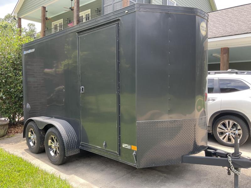2021 Wells Cargo RTV612T2 Single Motorcycle Trailer in Greenwell ...