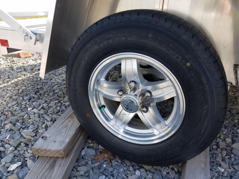 5' 3" x 8' ALUMA 638 Aluminum Utility Trailer 2K w/ Bi-Fold Rear Gate ...