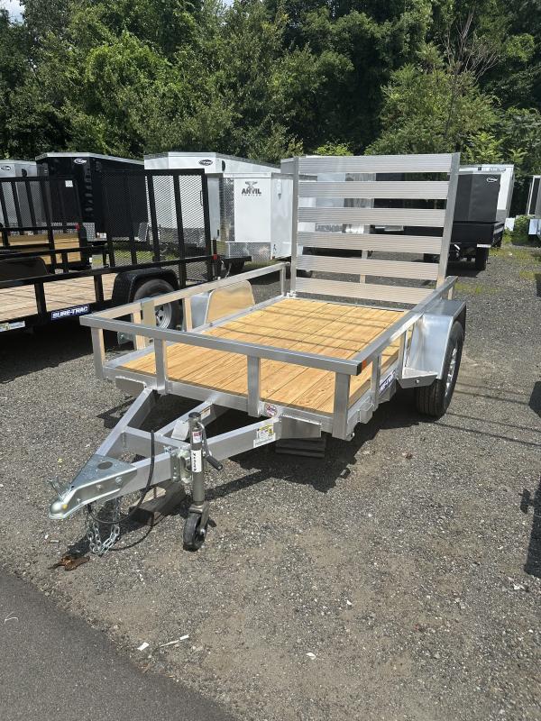5 x 8 Sure-Trac Aluminum Tube Top Utility Trailer 3k **Wood Deck in ...