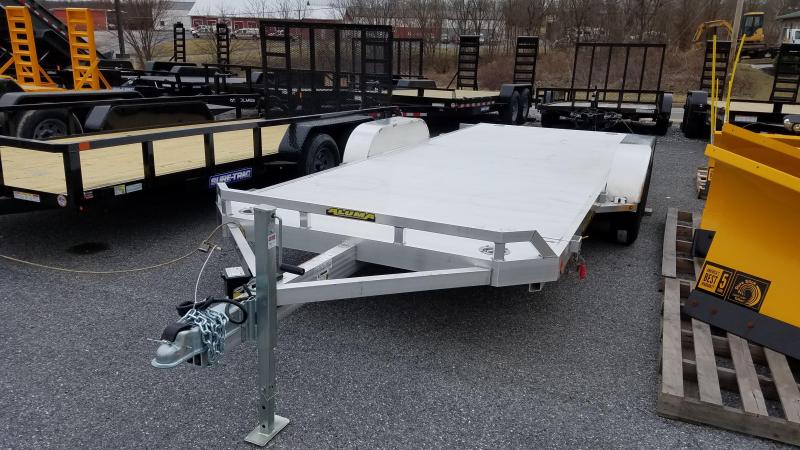 7 x 20 Aluma 8220 Aluminum Tilt Bed Car Trailer 7K in Taneytown, MD ...