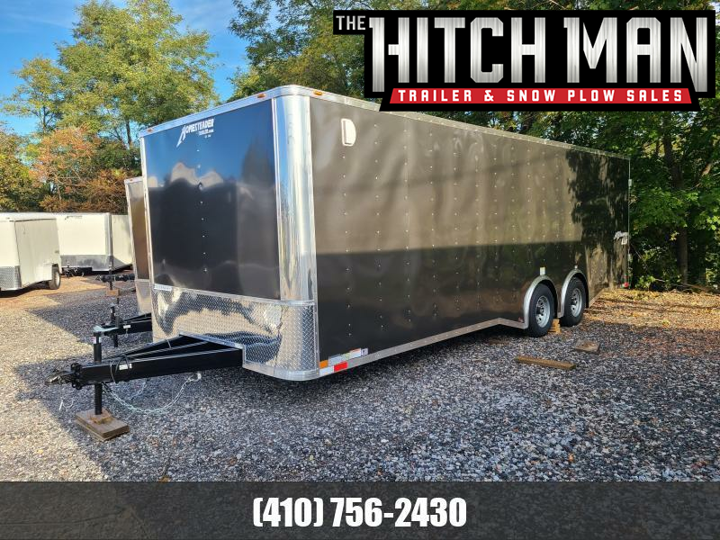 8 5 x 24 Homesteader Champion SGT 10k Enclosed Car Hauler **Charcoal ...