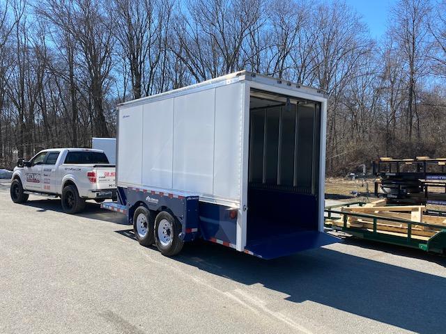 8.5 x 14'3" Air-Tow E16 Drop Deck Enclosed Cargo Trailer 14k in ...