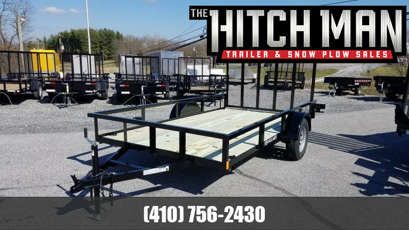 6 x 12 Holmes Landscape/Utility Trailer, 3k GVWR **w/4 Welded D-Rings ...
