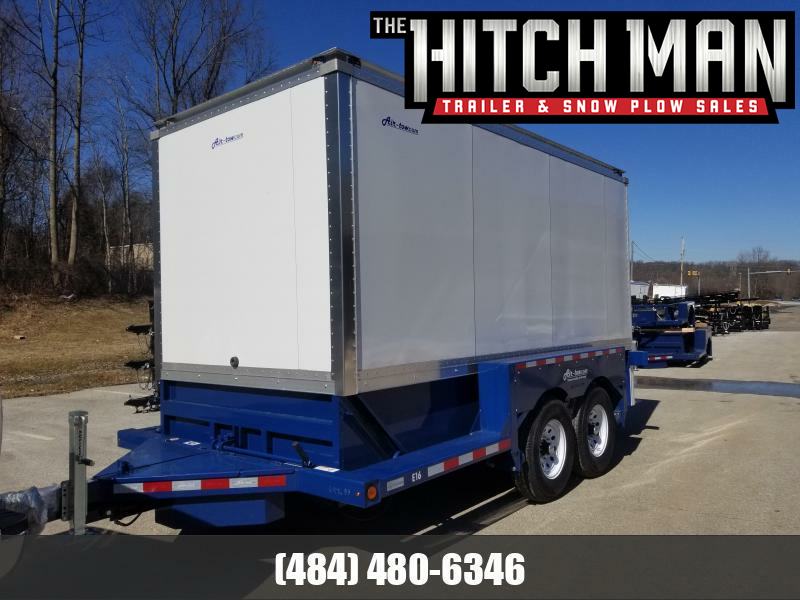 8.5 x 14'3" Air-Tow E16 Drop Deck Enclosed Cargo Trailer 14k in ...