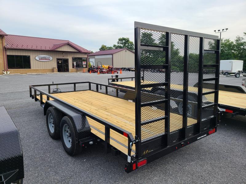7 X 16 Sure-Trac Tube Top Utility Landscape Trailer 7k ***w/ 5 ...