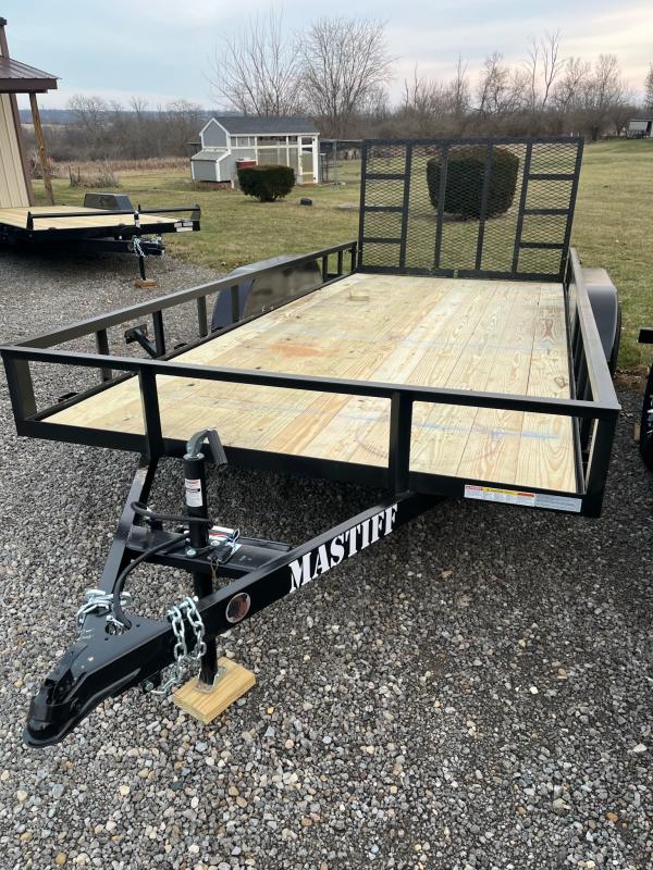 2023 Mastiff Trailers 82"x16' Utility Trailer in Hamilton, OH | Trailer ...