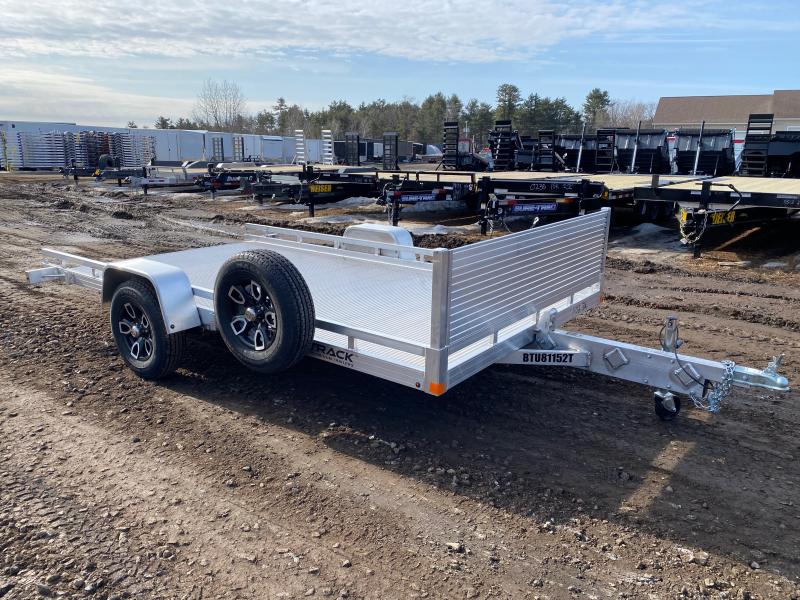 2025 Bear Track 7x12.5 Aluminum 3K Tilt Utility Trailer w/Rock Guard ...