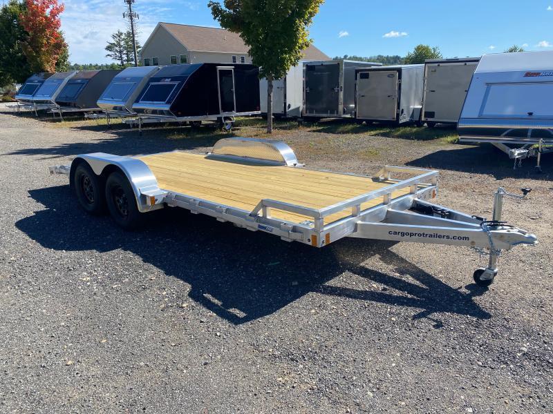 2025 CargoPro Trailers 7x18 Aluminum 7K Wood Deck Car Hauler w/Slide-In ...