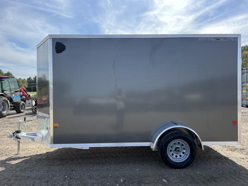 2025 Stealth Trailers 6x12 Aluminum Enclosed Cargo w/Extra Height, Side ...