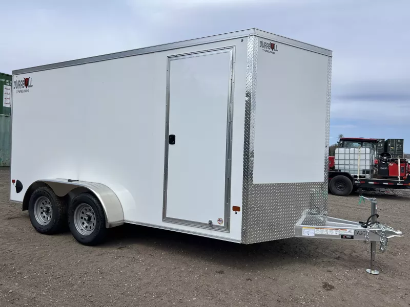 2025 Durabull Trailers 7X14 Aluminum Enclosed Cargo Trailer w/Rear Ramp ...