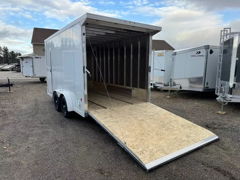 2026 Stealth Trailers 7.5x14+4.5 Aluminum 2-Place Enclosed Snowmobile ...
