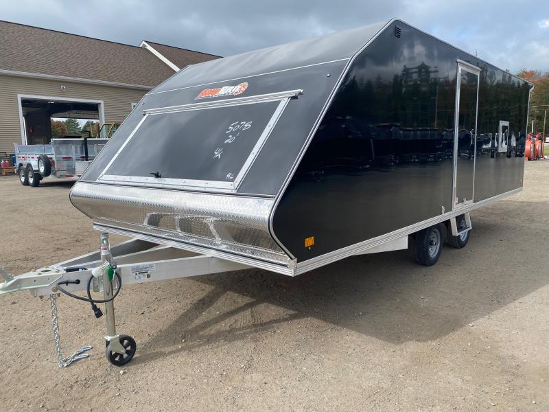 2025 SnoPro Trailers 101x20 Hybrid 3/4-Place Enclosed Snowmobile ...