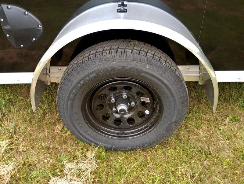 2026 E-Z Hauler 5x8 Aluminum Enclosed Cargo w/Spring Assist Rear Ramp ...