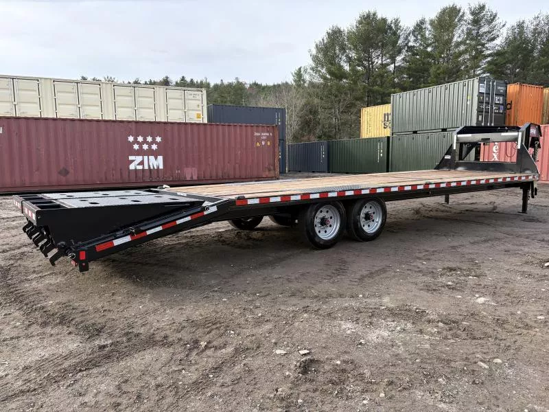 2025 Sure-Trac 8.5x25+5 22.5K HD Low Pro Gooseneck Deckover Equipment ...