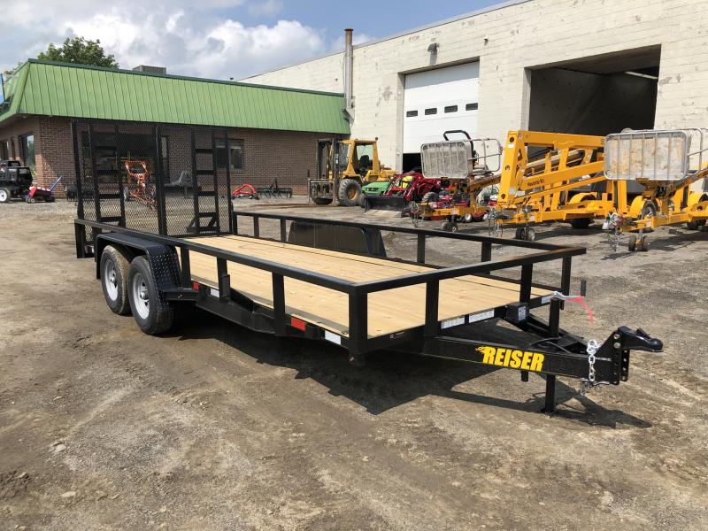 2025 Reiser Trailers 7x20 10K Landscape Trailer w/ Split Gate! Utility ...