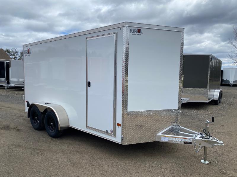 2025 Durabull Trailers 7x14 Aluminum 7K Enclosed Cargo Trailer w/Rear ...