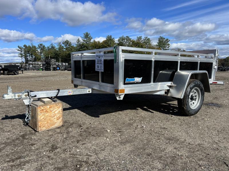 2025 CargoPro Trailers 5x8 Aluminum High Side Utility Trailer w/Bi-Fold ...