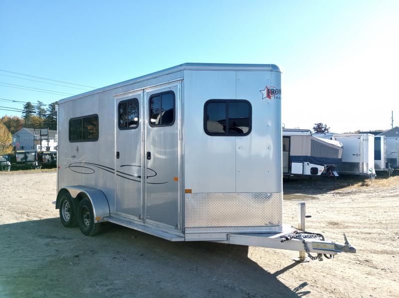 2022 Frontier Ambassador Aluminum 2-Horse Straight Load w/Front Tack ...