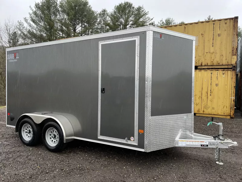 2025 Durabull Trailers 7X14 Aluminum Enclosed Cargo Trailer w/Rear Ramp ...