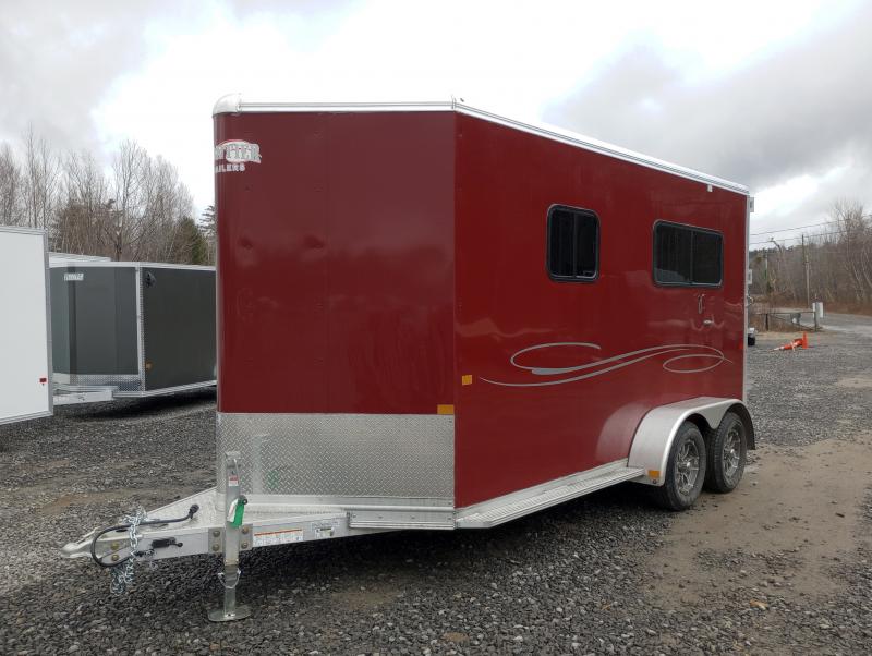 2025 Frontier Trailers Ambassador Aluminum 2-Horse Straight Load w ...