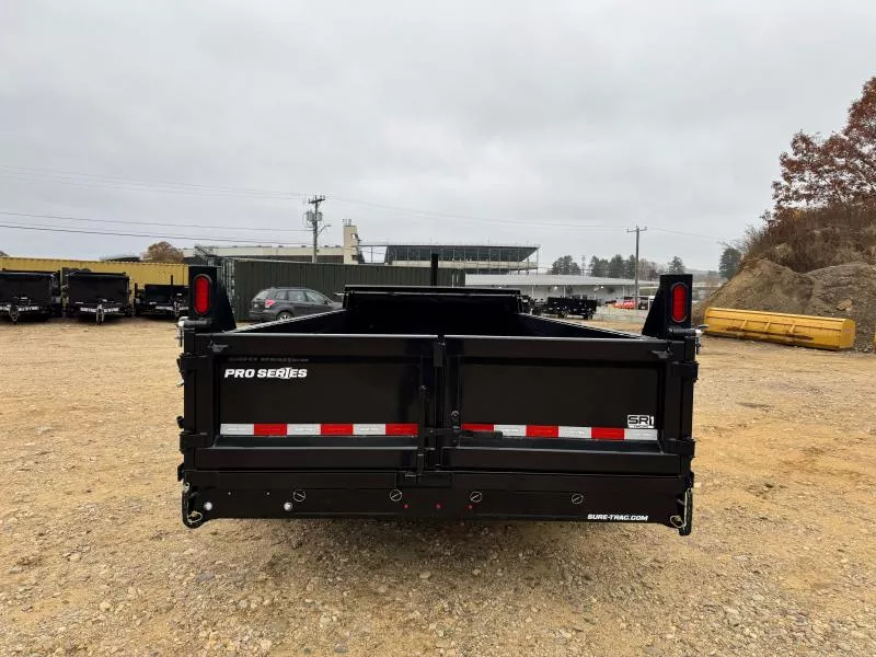 2026 Sure-Trac Pro Series HD 7x16 Telescopic 17.6K Dump Trailer w/Tarp ...