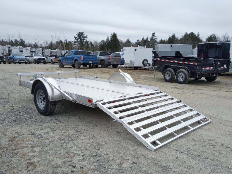 2025 Triton Trailers 6x10 Aluminum Open Utility w/Bi-Fold Ramp, Rail ...