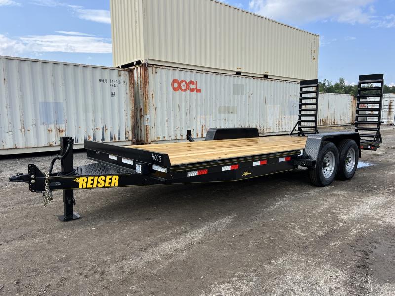 2025 Reiser Trailers 7x20 14K Equipment Trailer w/Stand Up Ramps ...