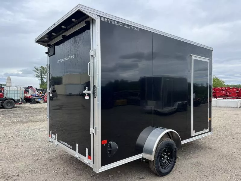 2025 Stealth Trailers 7x12 Aluminum Enclosed Cargo w/Extra Height ...