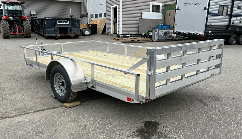 2025 Mission Trailers 6.5x12 Aluminum Open Utility Trailer w/Bi-Fold ...