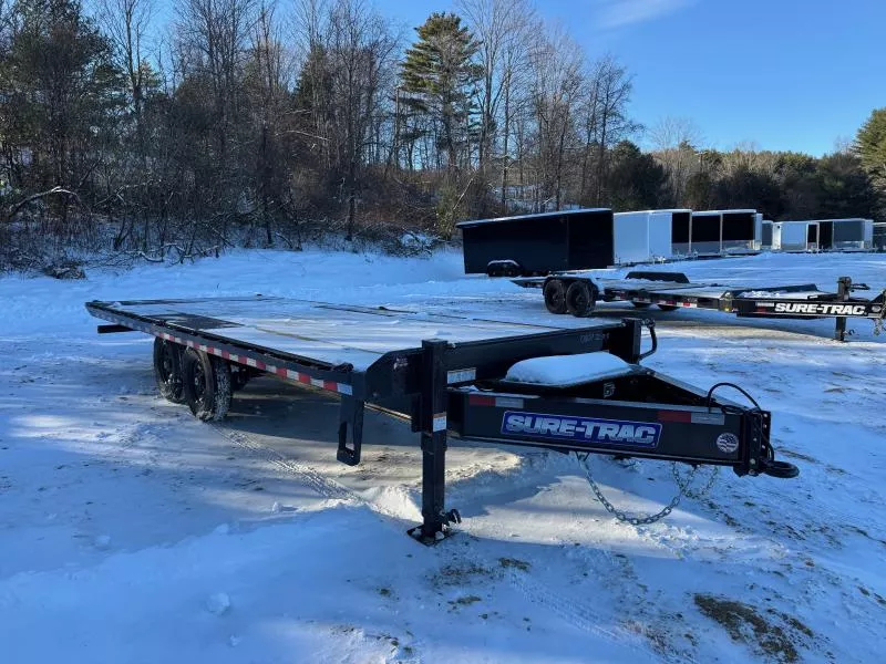 2026 Sure-Trac 8.5x22 Powder Coated 15K Power Tilt Deckover Equipment ...