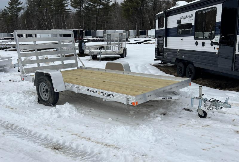 2025 Bear Track 6x12 Aluminum Utility Trailer w/Rear Ramp Gate, Torsion ...